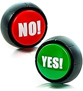 Amazon.com: Yes Button and No Button with Sound, Answer Buzzers Set of ...