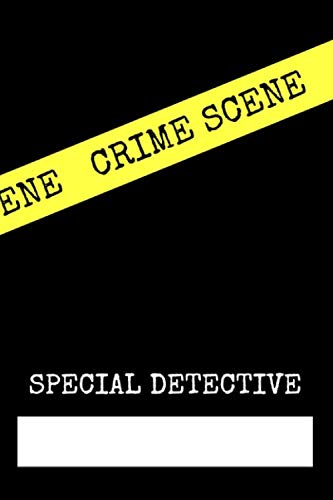 Crime Scene Special Detective: Notebook for Kids. Investigator Journal ...