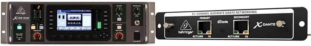 Amazon.com: Behringer X32 Rack Digital Mixer & X-DANTE : Everything Else