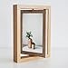 Amazon.com - PLUSCHEN 4x6 Spinning Picture Frame Rotating Photo Frame ...