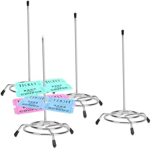 Amazon.com : CZWESTC 4 Pack 6.7inch Ticket Stabber, Receipt Holder ...