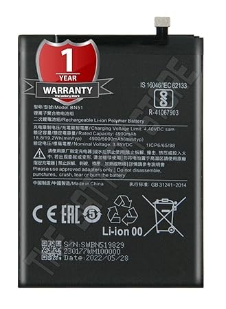 THE BATTERY STORE® Original BN51 Battery for Redmi 8 /8A Dual/8A ...