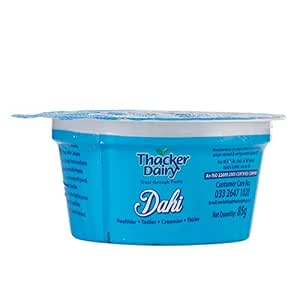 Thacker Dairy Dahi, 85 g : Amazon.in: Grocery & Gourmet Foods