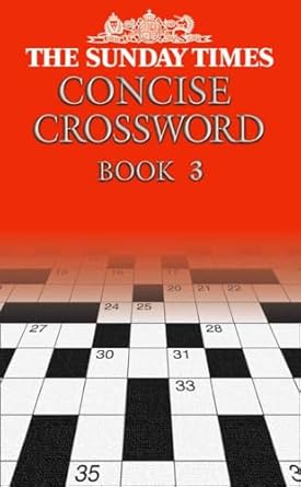 The Sunday Times Concise Crossword Book 3 : Hall, Barbara: Amazon.co.za ...