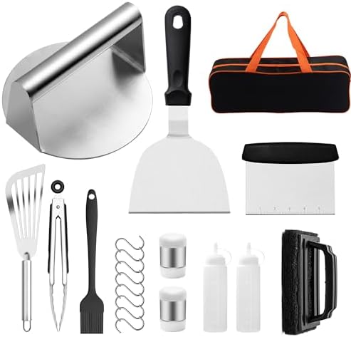 Amazon.com : Blackstone 5024 Professional Hamburger Tool Kit with ...