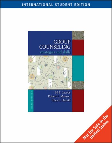 Group Counseling: Strategies and Skills (6th International Edition): Ed ...