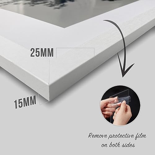 VUVUZULA A2 Frame White Picture Frames A2 Photo Frames A2 White Frame ...