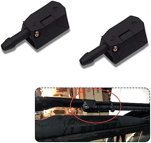 Amazon.com: GKmow Pack-2 Car Universal Front Windshield Washer Nozzle ...