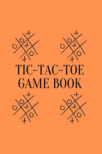Tic-Tac-Toe Game book: fun game for kids and adults - template with ...