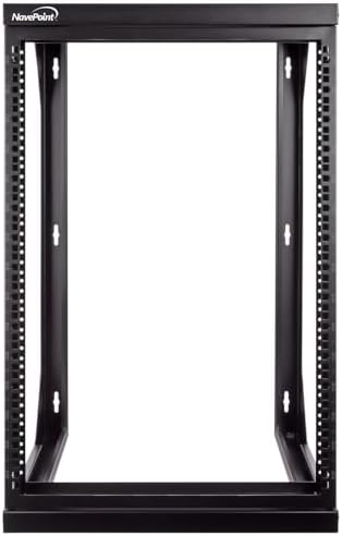 Amazon.com: NavePoint 15U Portable Server Rack with Casters - 15U ...