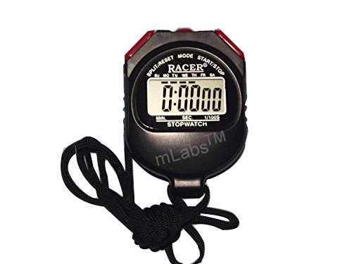 mLabs Plastic Digital Stop Watch : Amazon.in: Watches