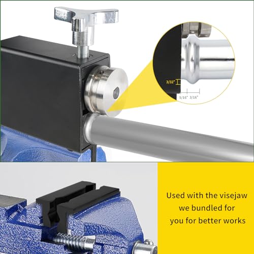 Snapklik.com : GSTP Tube Pipe Tubing Beader Tool Bead Roller