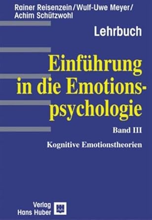Amazon.com: Einführung in die Emotionspsychologie, Bd.3, Kognitive Emotionstheorien ...