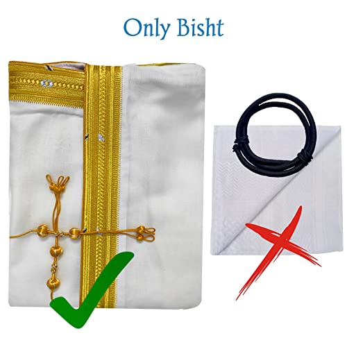 Buy AL MADEENAH BRAND Affordable Bisht AB10 Arabic Traditional Outfit ...