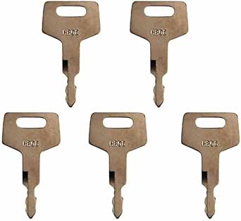 Amazon.com: 5PCS Takeuchi Excavator H806 Keys, Ignition Switch Metal ...