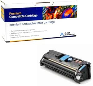 Amazon.com: AIM Distribution Compatible Replacement for HP Color Laser Jet 2550/2840 Cyan Toner ...