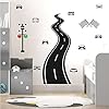 Amazon.com: Large Road Wall Sticker Road Sign Peel and Stick Wall ...