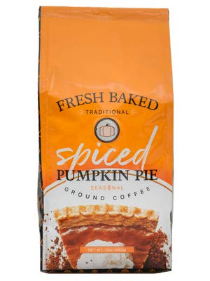 Amazon.com : Gourmet Flavored Ground Coffee, Spiced Pumpkin Pie, Medium ...