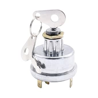 Universal 4 Position Tractor Ignition Switch With 2 Keys 35670 128SA ...