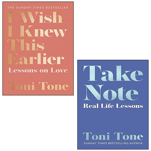 Toni Tone 2 Books Collection Set (I Wish I Knew This Earlier Lessons on ...