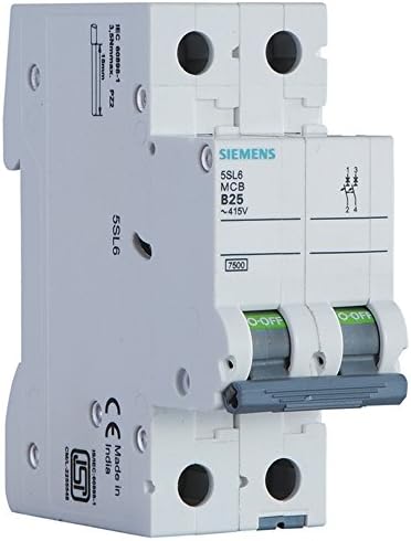 Siemens 5SL62047RC 4 A Two Pole MCB : Amazon.in: Home Improvement