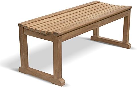 Jati Gladstone Teak 3 Seater Garden Park FULLY ASSEMBLED Bench 1.5m ...
