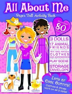 All About Me Paper Doll Activity Book | Amazon.com.br