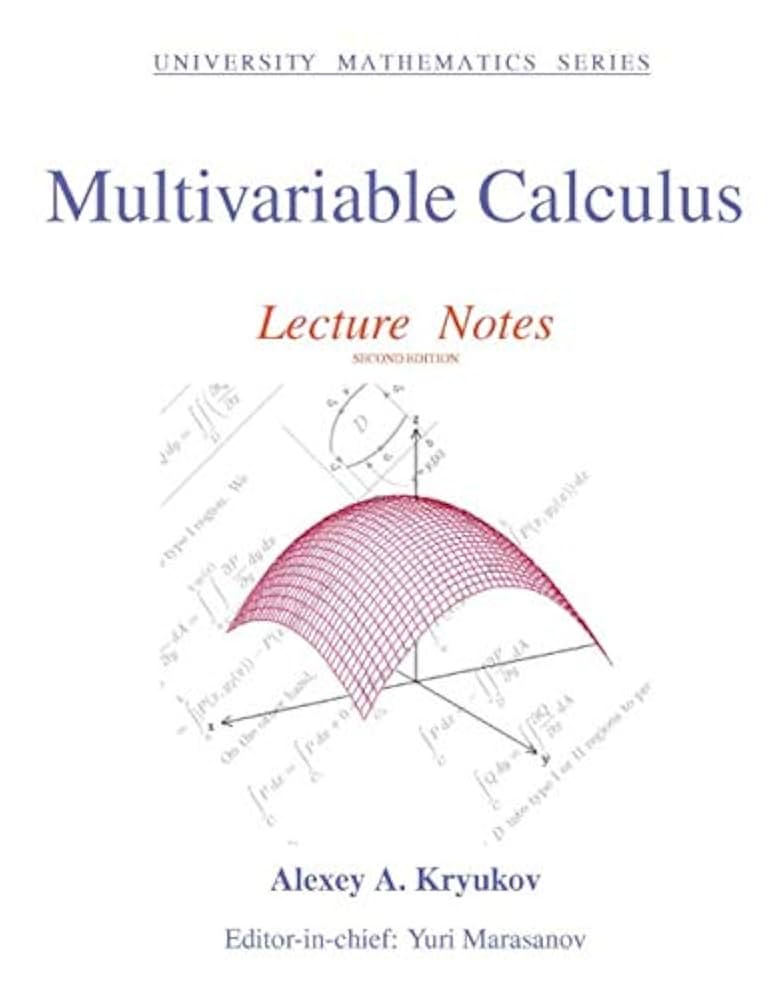 Multivariable Calculus