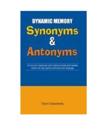 Dynamic Memory Synonyms Antonyms: Tarun Chakrabroty: 9788128817298 ...