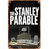 Amazon.com: Clilsiatm Game Metal Tin Sign,The Stanley Parable Poster ...