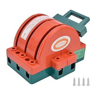 Amazon.com: Electric Knife Switch, 3P 63A Double Throw Electric Knife ...