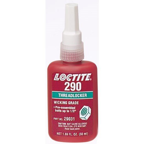 Loctite 29031 290 Threadlocker Adhesive, Wicking Grade High Strength ...
