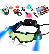 Amazon.com: Kids Night Vision Goggles with Spy Frisbee Toys, 2 PCS Spy ...