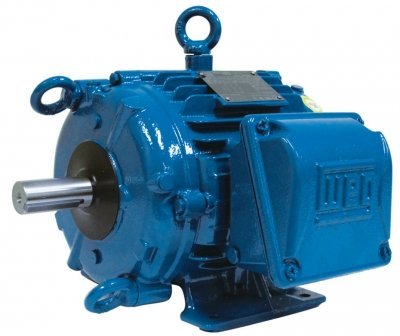 WEG Electric, 02518AT3ECT284TF1-W2, 25HP, 1800RPM, 3PH, 208V;230V;460V ...