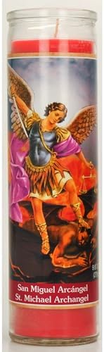 Amazon.com: Arch Angel Saint Michael (San Miguel) 7 Day Unscented Red ...