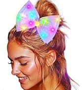 Amazon.com : JEAIRTS Light Up Headband Led Crown Headbands Glow Rave ...