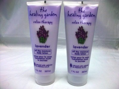 Amazon.com : The Healing Garden Relax Therapy Body Lotion 7fl Oz. (Set ...