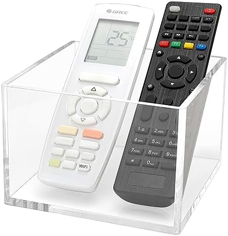 Amazon.com: Sumnacon Glass Remote Control Holder,Gorgeous Remote ...