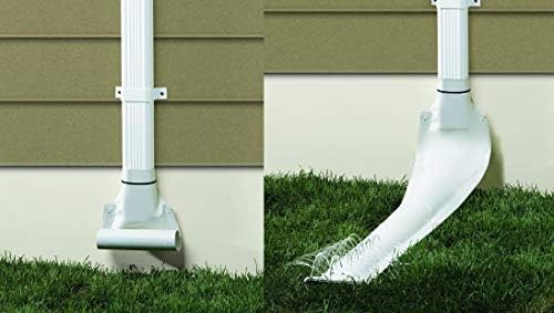 Frost King Automatic Easy-to-Install Downspout Extender for Draining ...