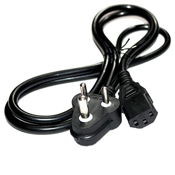 Computer Power Cable IEC for Desktop/PC & Printers/Monitor Power Cable ...