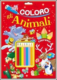 Coloro gli animali: selvaggi e del mare. Del bosco e della fattoria ...