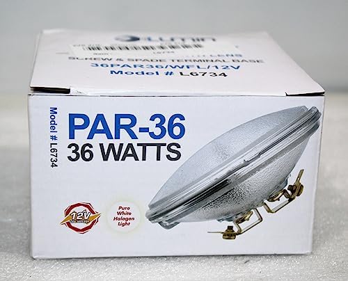 Luminance PAR-36 WFL Halogen 36W 12V Wide Flood Lamp Light Bulb - L6734 ...