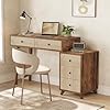 Amazon.com: LITTLE TREE 39-Inch Writing Desk with 5 Drawers ...