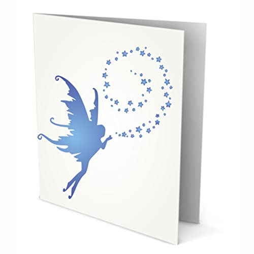 Fairy Magic Stencil, 7 x 7.8 cm (S) – Classic Stars Fairy Magic Dust ...