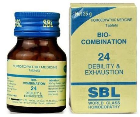 SBL's Bio-Combination 24 No. Tablets - 25 gm (Pack of 3) : Amazon.in ...