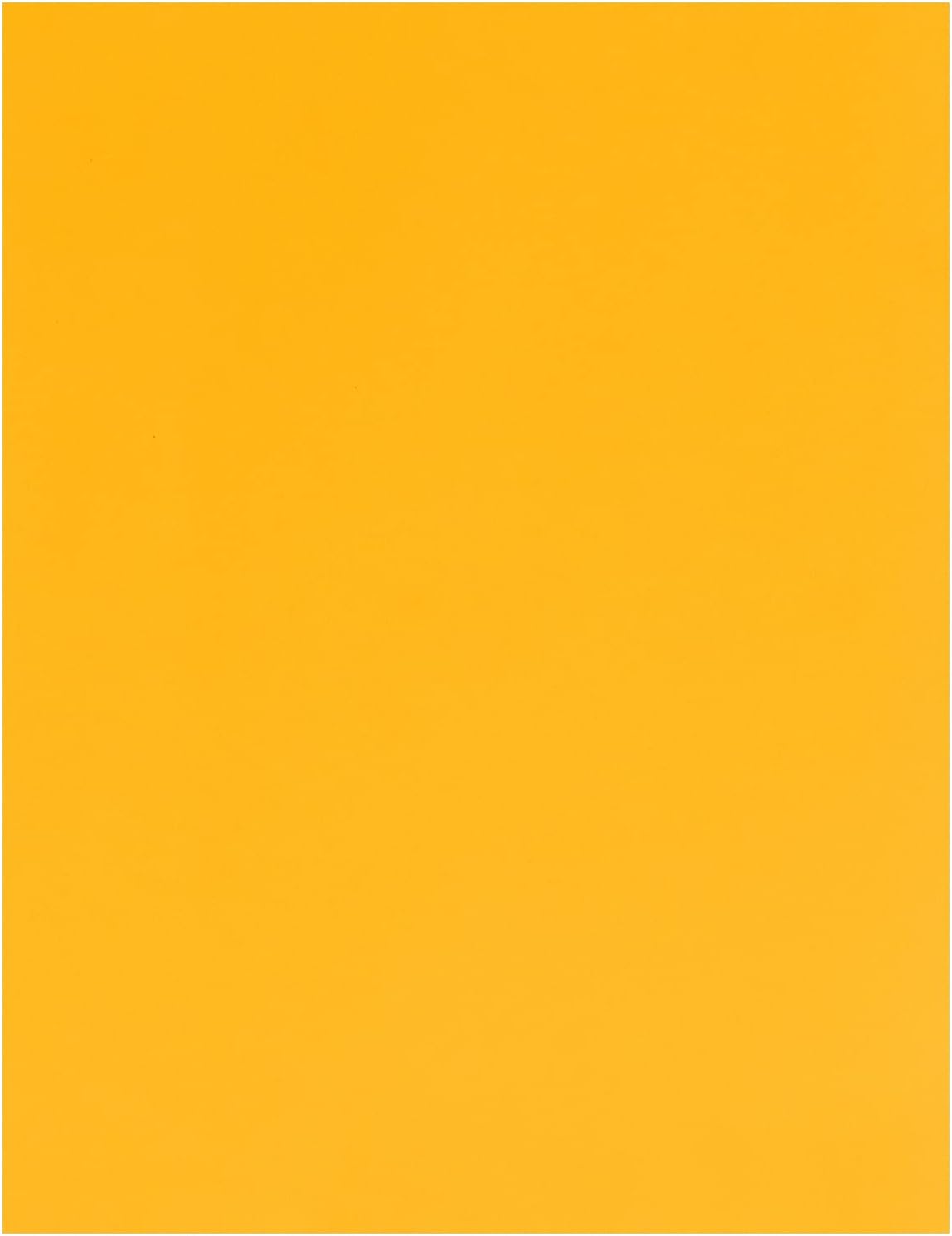 Amazon.com : Gondiane 24 sheets Yellow Cardstock Paper 8.5 x 11 Inches ...