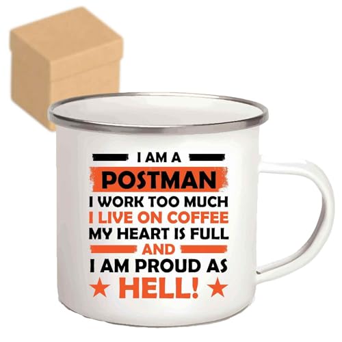 Amazon.com: Inspirational Gift Caffeine-fueled Postman Gift ...