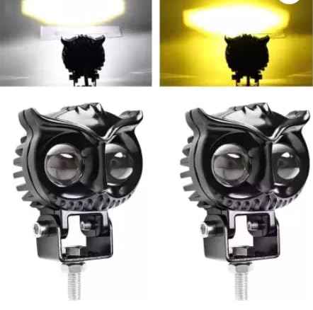 FLIGHT Auto Parts Mini Drive Owl Led Fog Light Projector Bar Light with ...