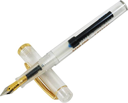 Auteur Star One Crystal Demonstrator Series 3 in 1 Fountain Pen with ...
