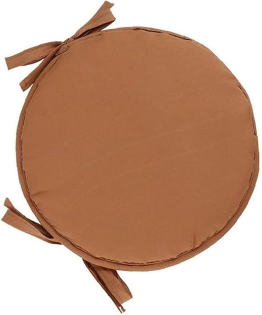 Round Chair Cushion, Round Seat Cushion, Round Bistro Tie-on Kitchen ...